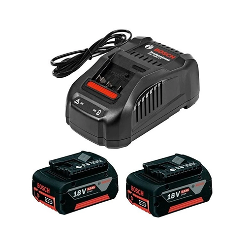 BOSCH AKU/Set AKU GBA 18V 2x5,0Ah + GAL1880CV